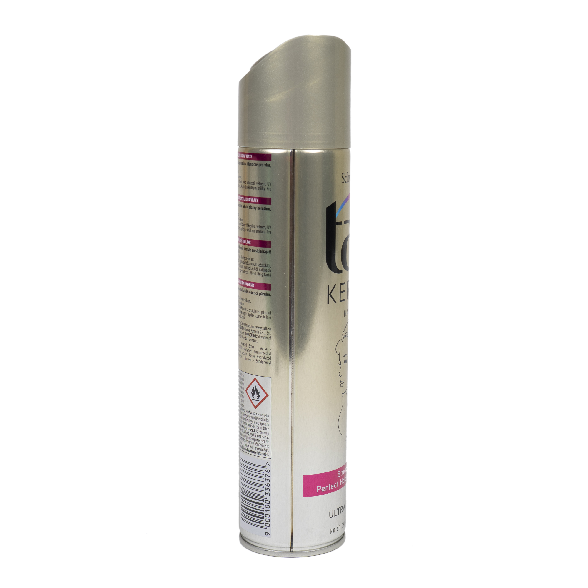 Fixativ spray Taft Keratin Complete, 250 ml, nivelul 4